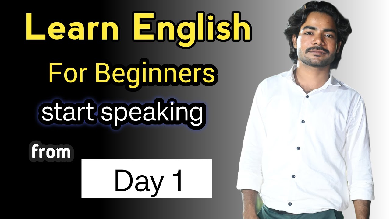 How to Speak English | Basic English Speaking for Beginner Start ...