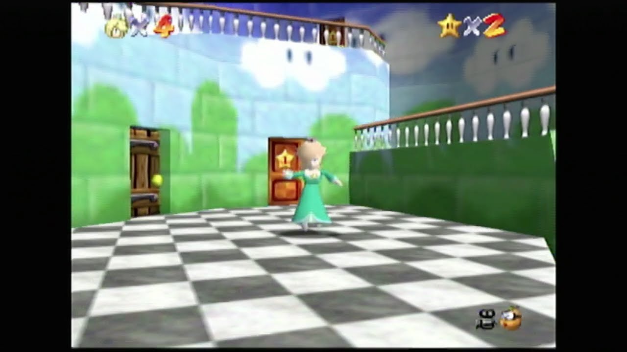 Super Mario 64 Rosalina mod gameplay - YouTube