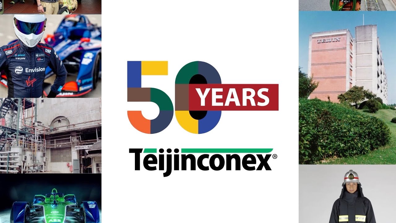 Teijinconex® 50年の歩み - YouTube