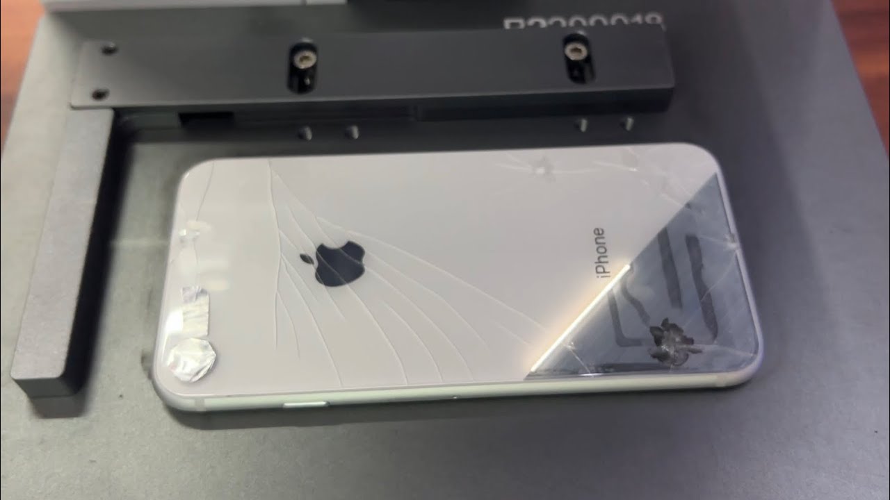 iPhone 8 Back Glass Change laser Machine @Superalamtechnical - YouTube