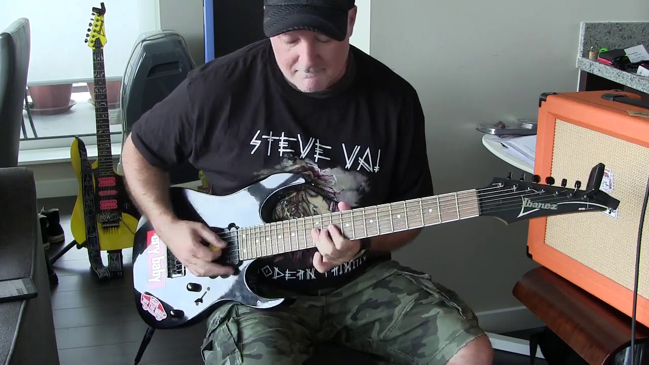 Ibanez 7 String Doom Metal DJent - YouTube