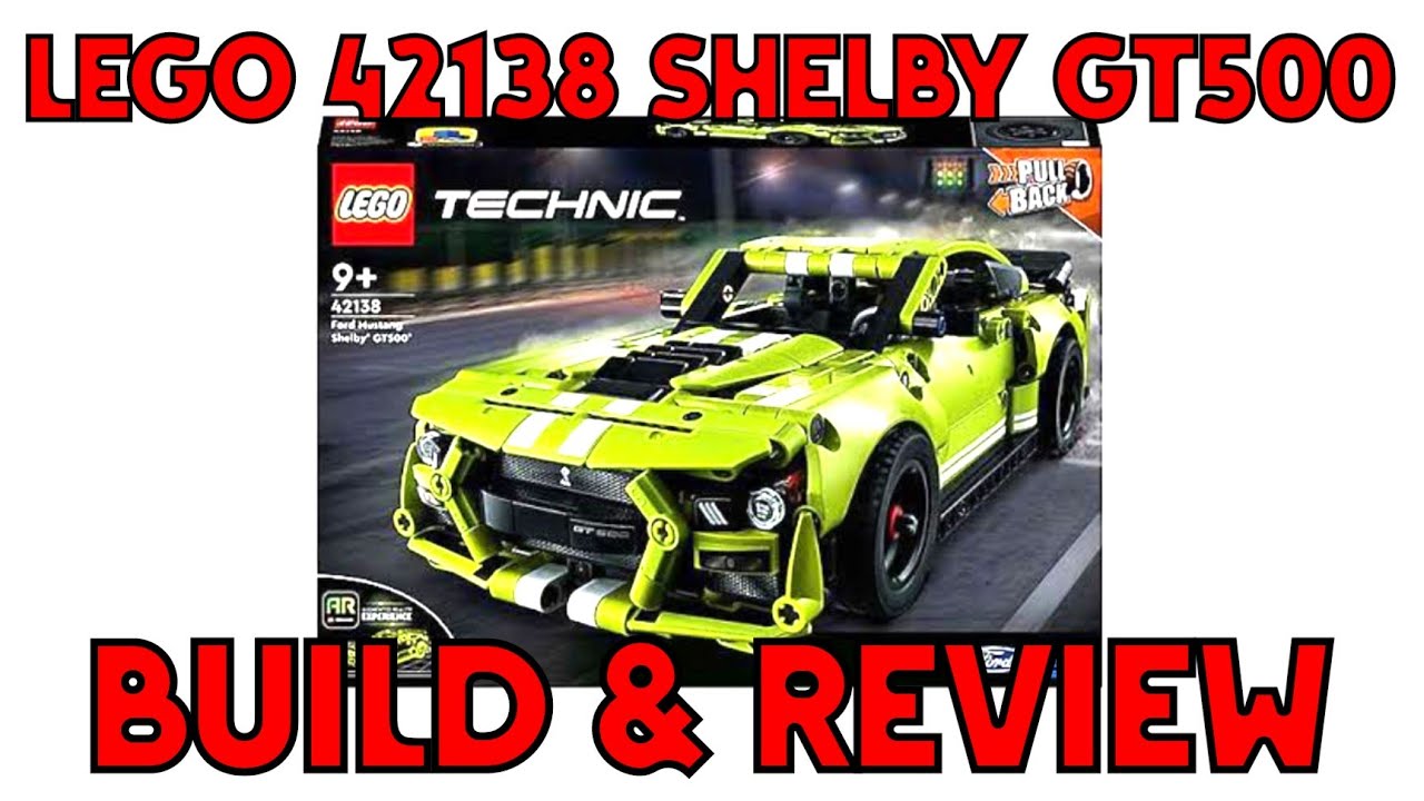 LEGO 42138 FORD MUSTANG SHELBY GT500 BUILD & REVIEW - YouTube