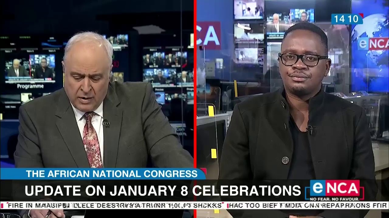 Update on January 8 ANC celebrations - YouTube