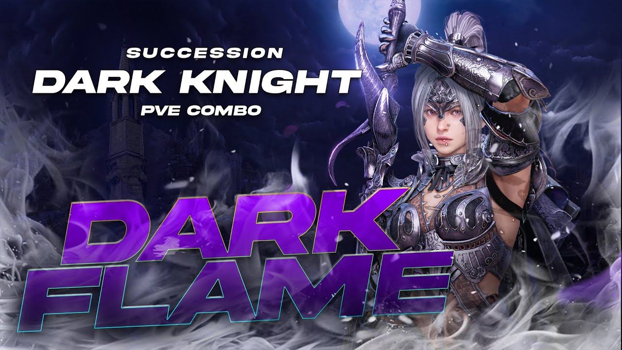 BDO Dark Knight Succession | DARK FLAME | PVE Combo - YouTube