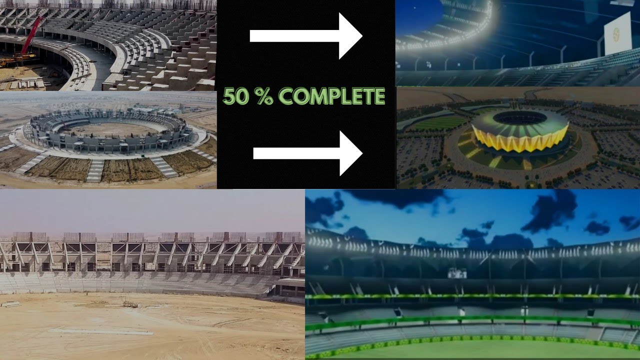 RAFI CRICKET STADIUM | BAHRIA TOWN KARACHI | AERIAL VIEW | CONSTRUCTION ...