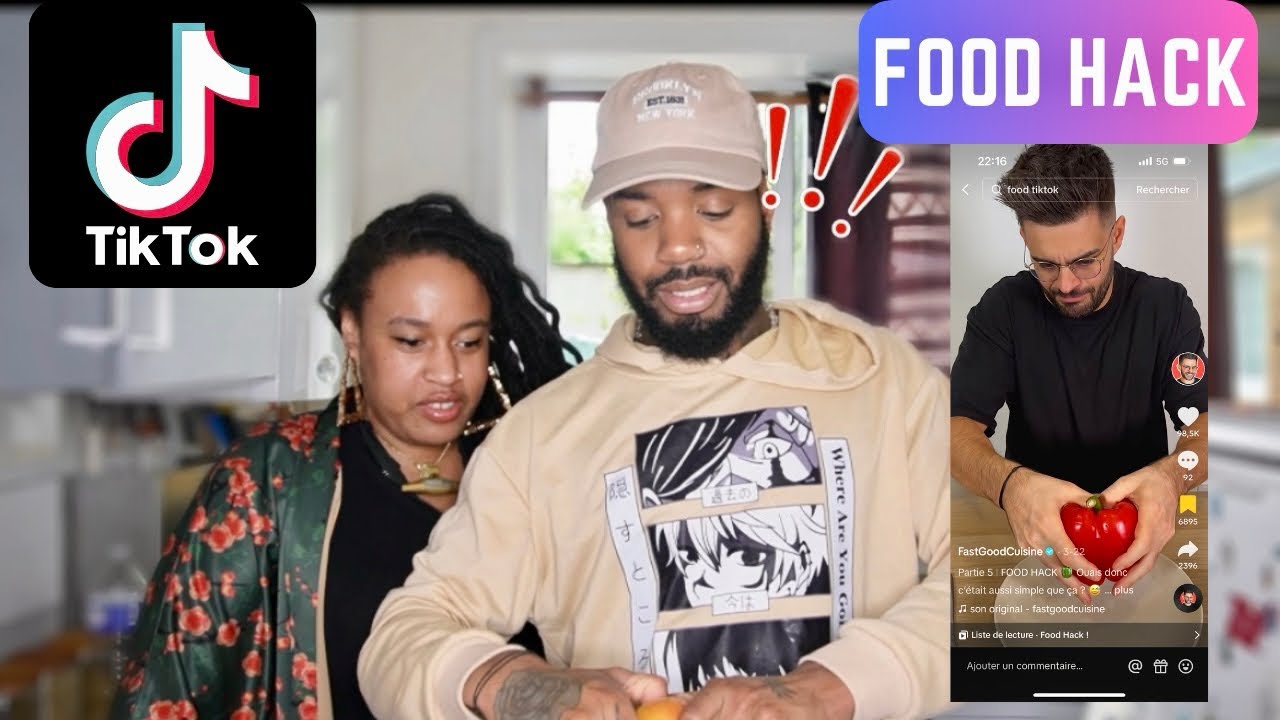 Foodhack Tiktok ! On a bien rigolé !😂 - YouTube