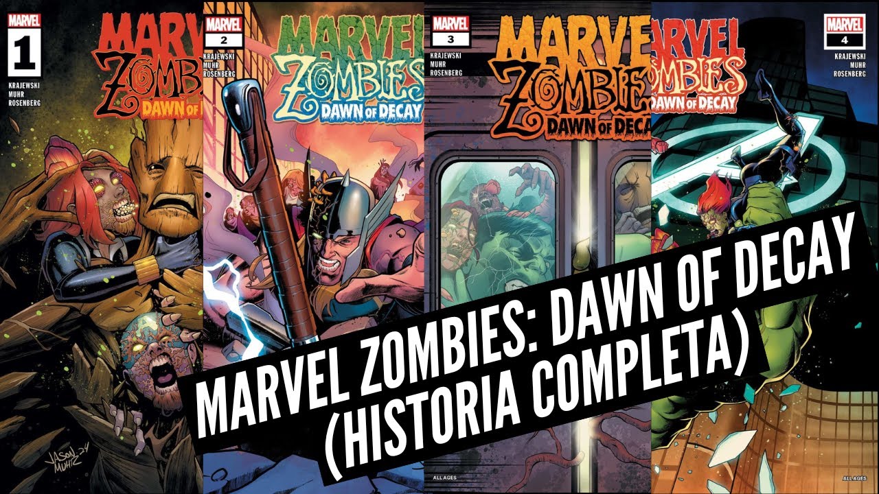 (COMPLETA) Marvel Zombies: Dawn of Decay #1-4 // La nueva saga de ...