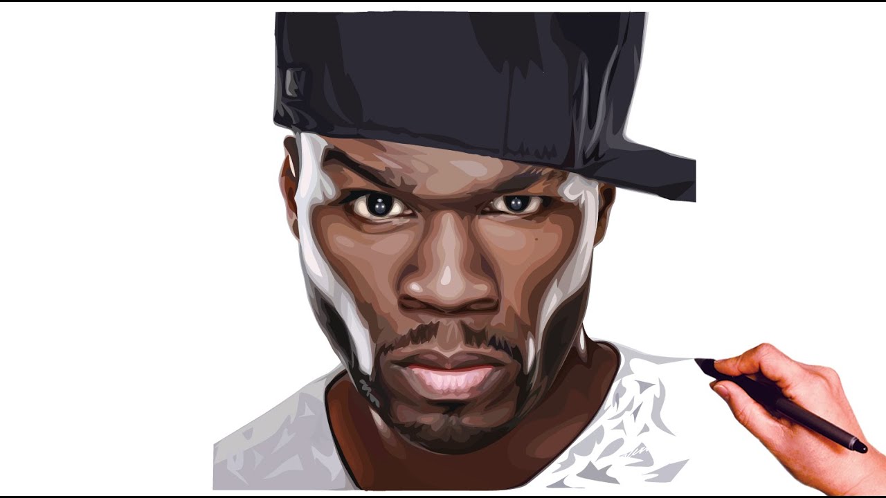Speed Drawing : 50 Cent | FRAME - YouTube