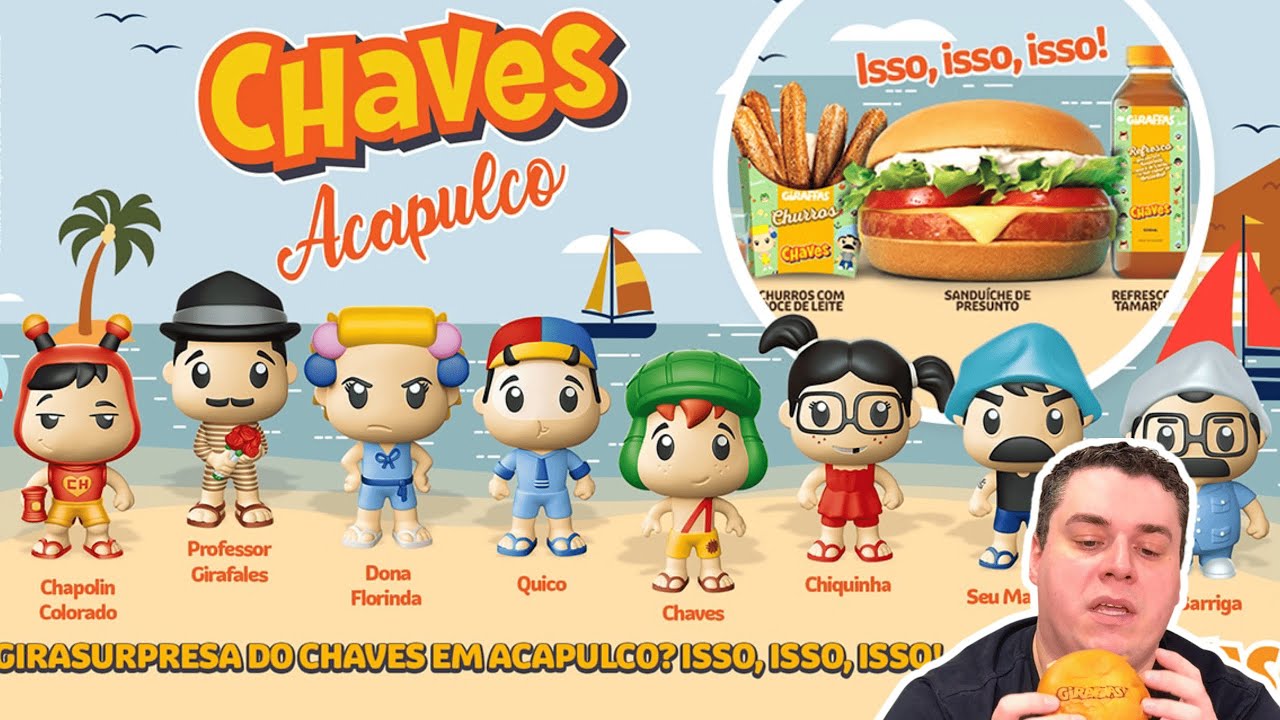 COMPREI O COMBO E TODOS OS BONECOS DO CHAVES - YouTube