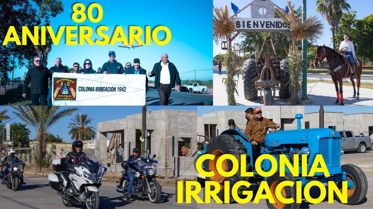 80 Aniversario de la fundación de la colonia Irrigación/ festejos ...