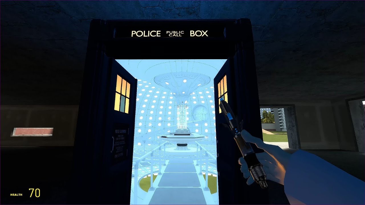 Garry's mod | 14-15th tardis interior update W.I.P - YouTube