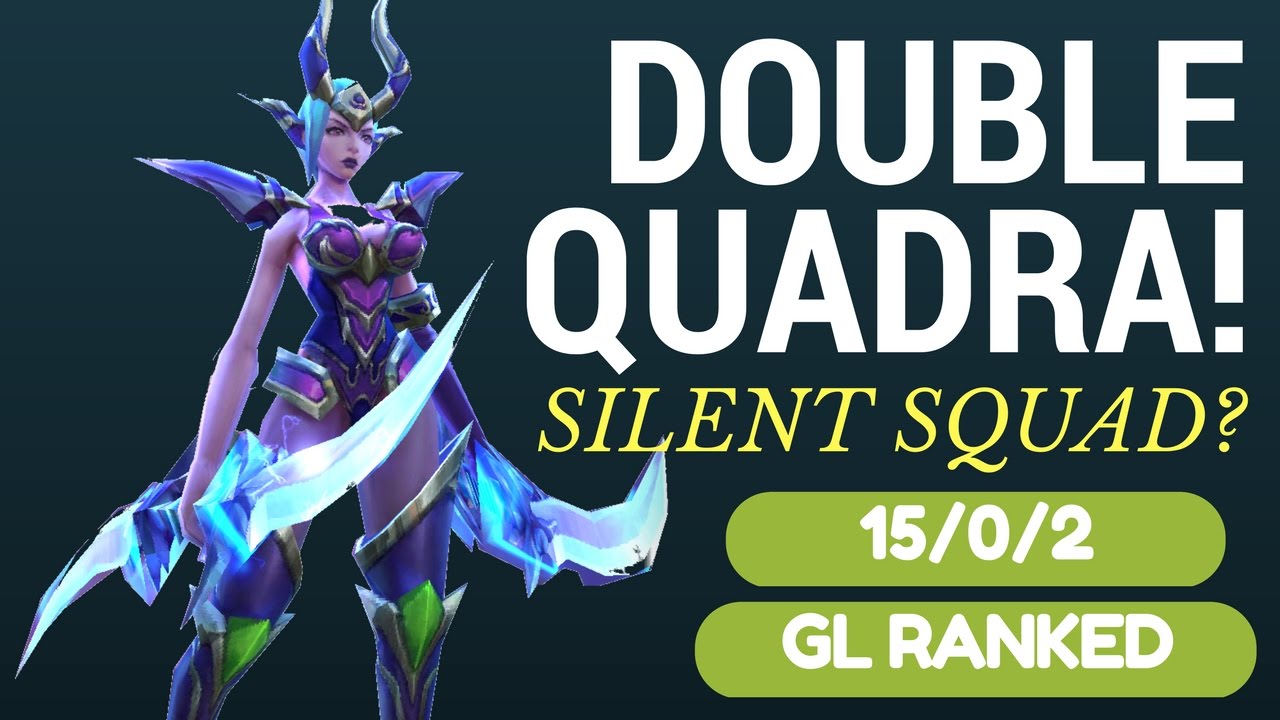 Silent Squad? Mobile Legends Karina Insane 15/0/2 Glorious Legend ...