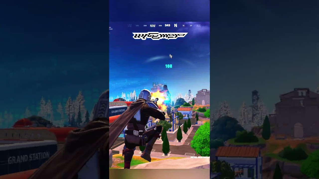 Last Player Got Headshot Sniped 💀😂 Fortnite 1 VS 4 #shorts