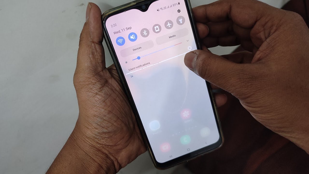 Samsung Notification Bar Not Pulling Down | Samsung Notification Panel ...