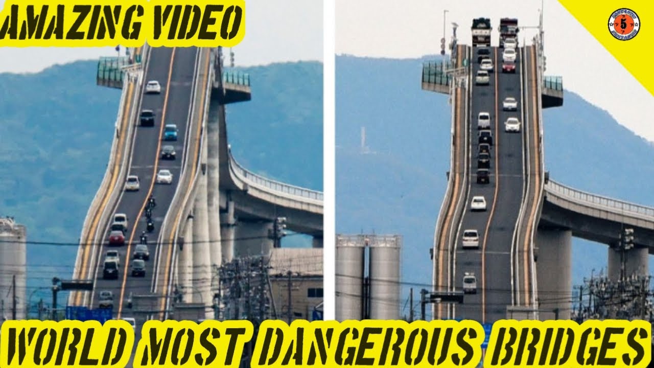 Most Terrifying Bridges In The World // Fantastic Five // Amazing Video ...