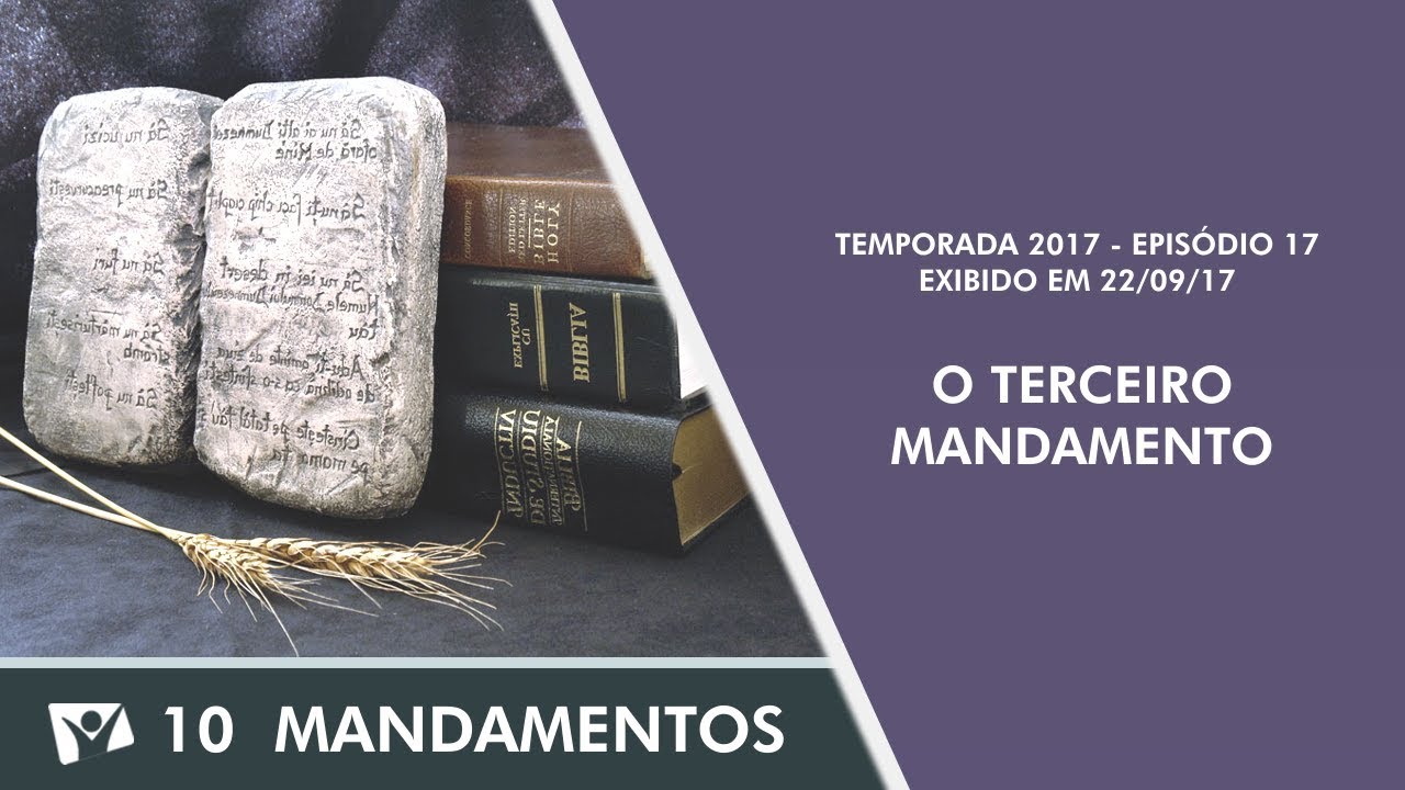 O Terceiro Mandamento (22/09/2017) - Pr. Luís Gonçalves - YouTube