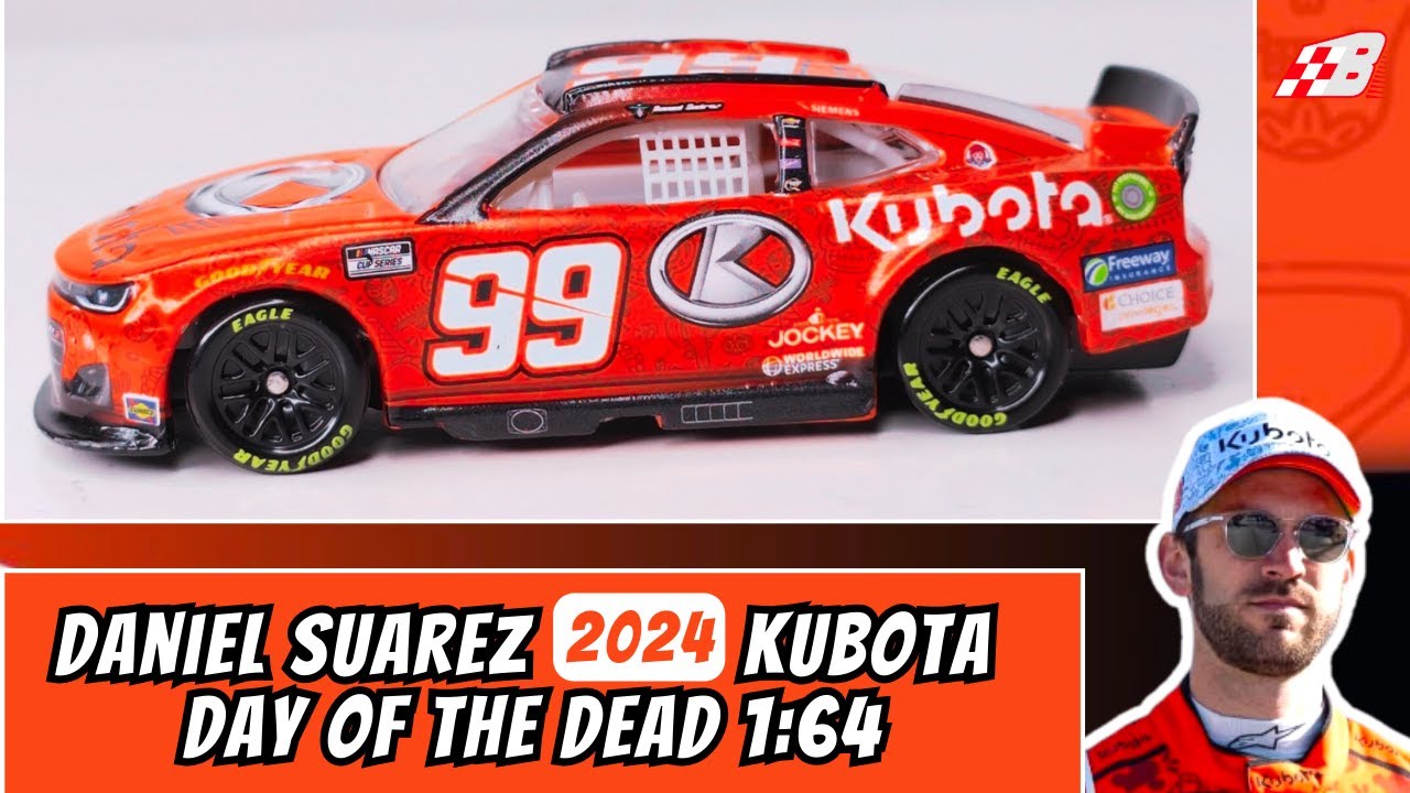 **NASCAR AUTHENTICS DIE-CAST REVIEW** Daniel Suarez 2024 Kubota DAY OF ...