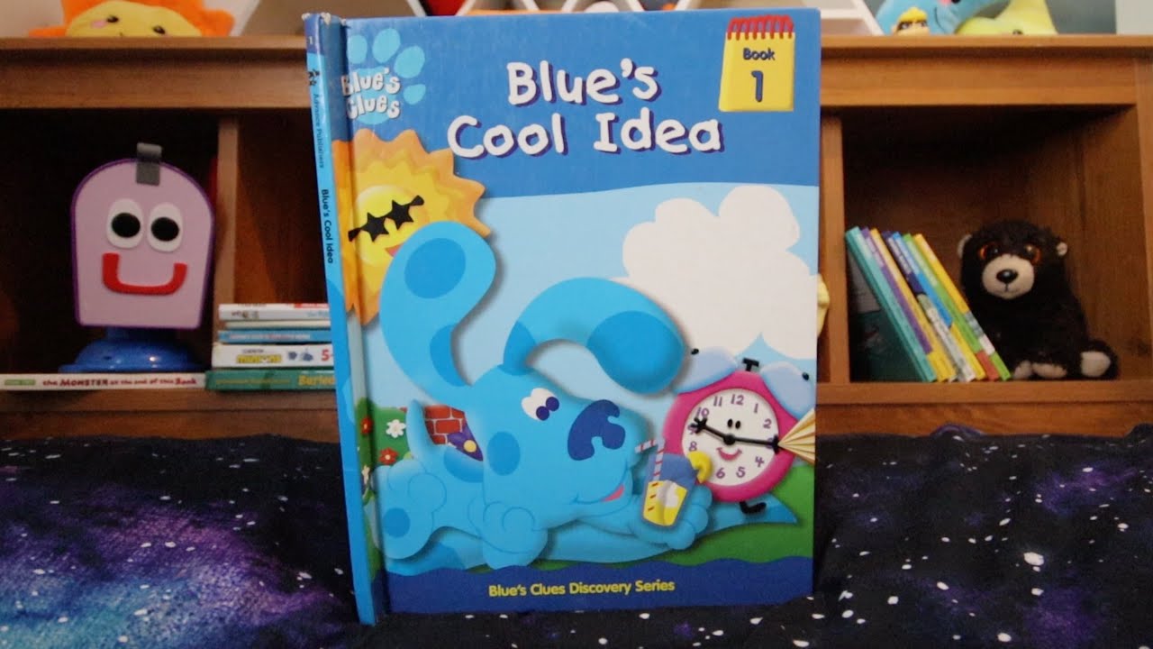 Blue's Clues Book: Blue's Cool Idea! Read Aloud & Play Along Quick Fun ...