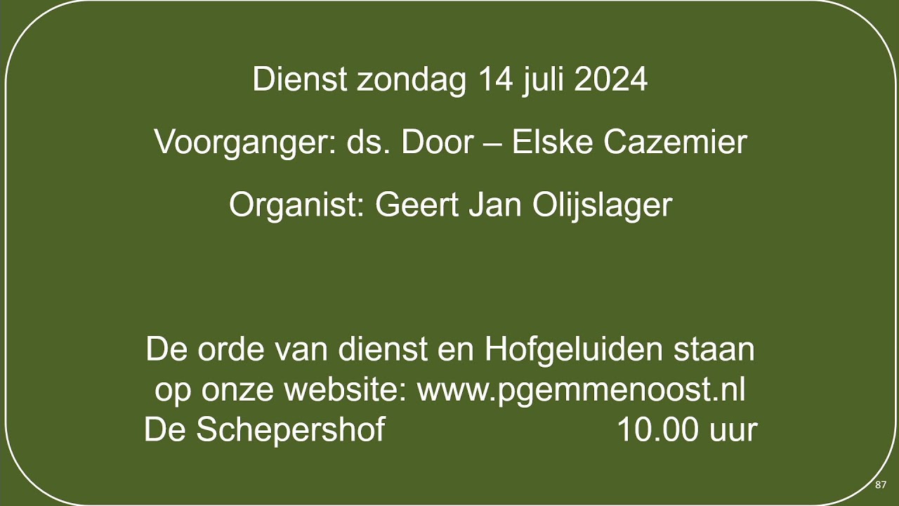 Live uitzending Emmen, Schepershof - YouTube