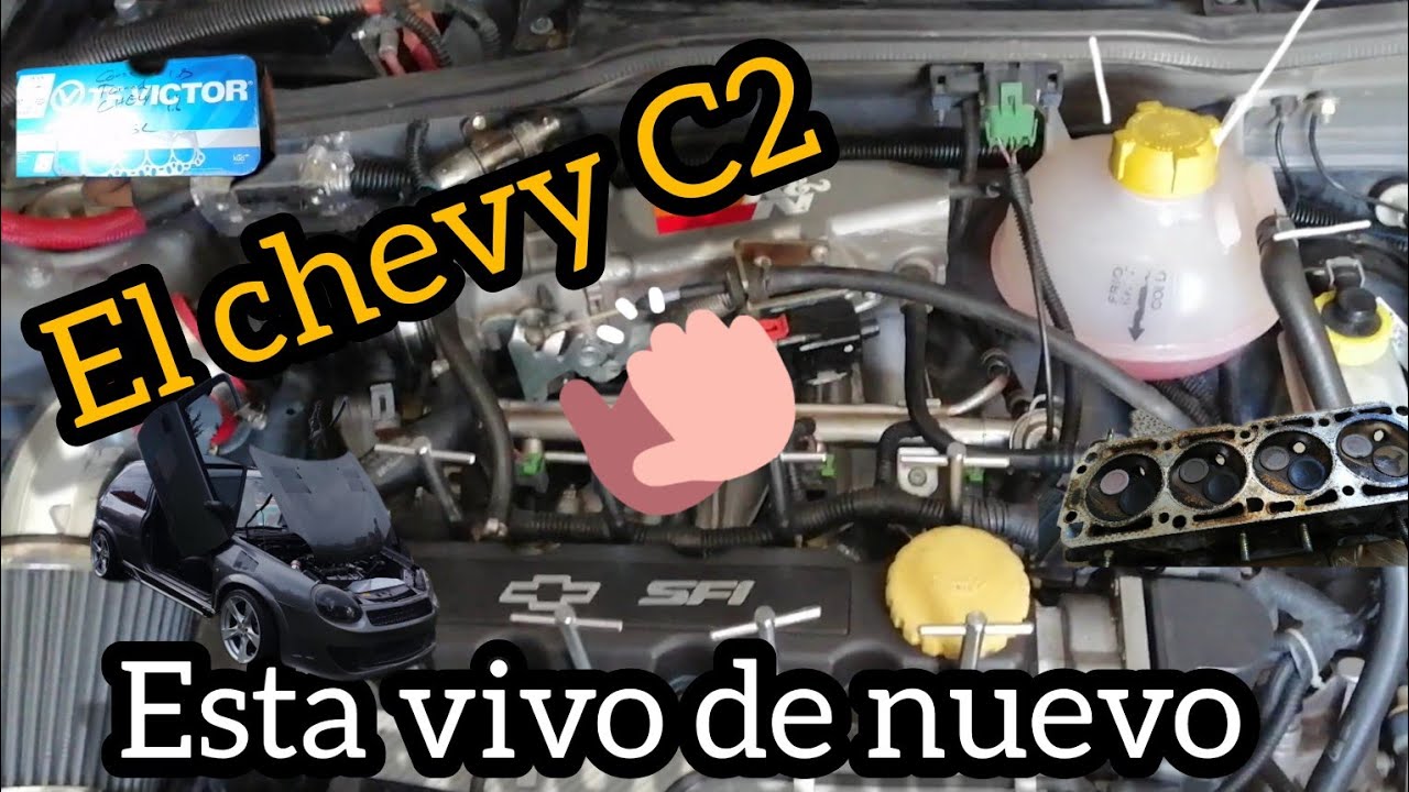 Terminamos de armar todo el motor del chevy C2 lo pusimos a tiempo ...