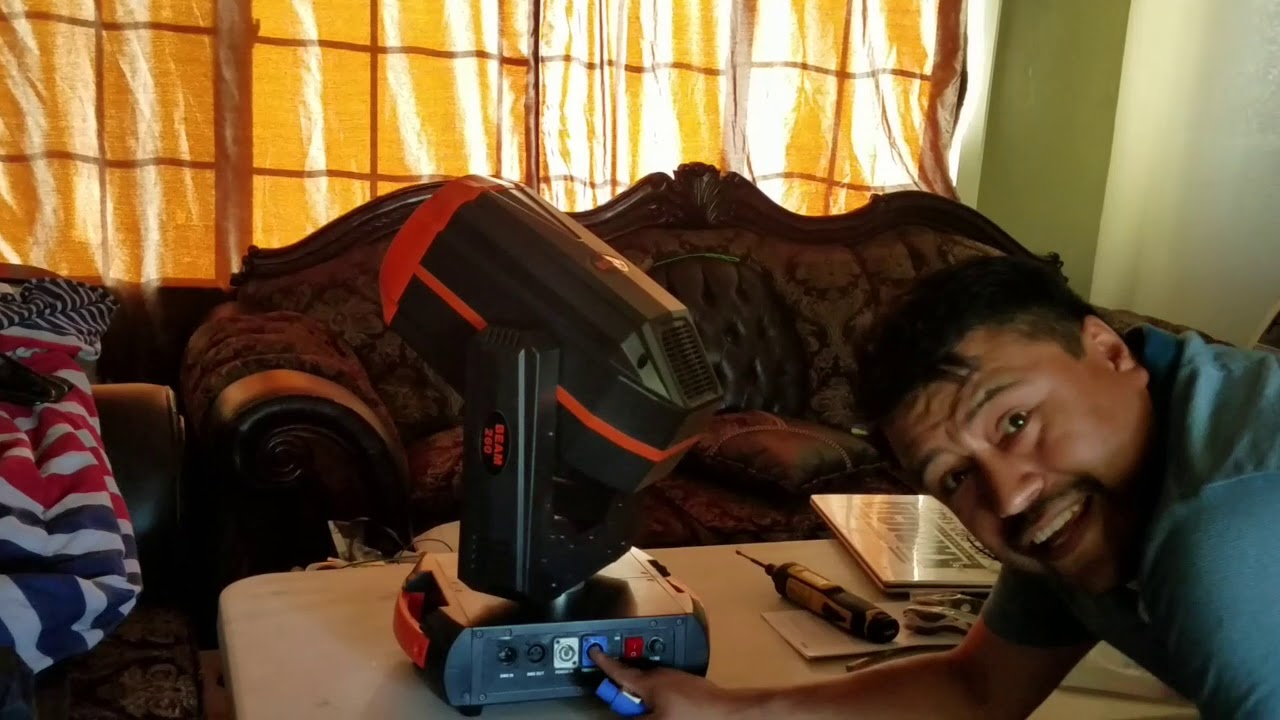 Me llegaron unas luces nuevas beam 260 - YouTube