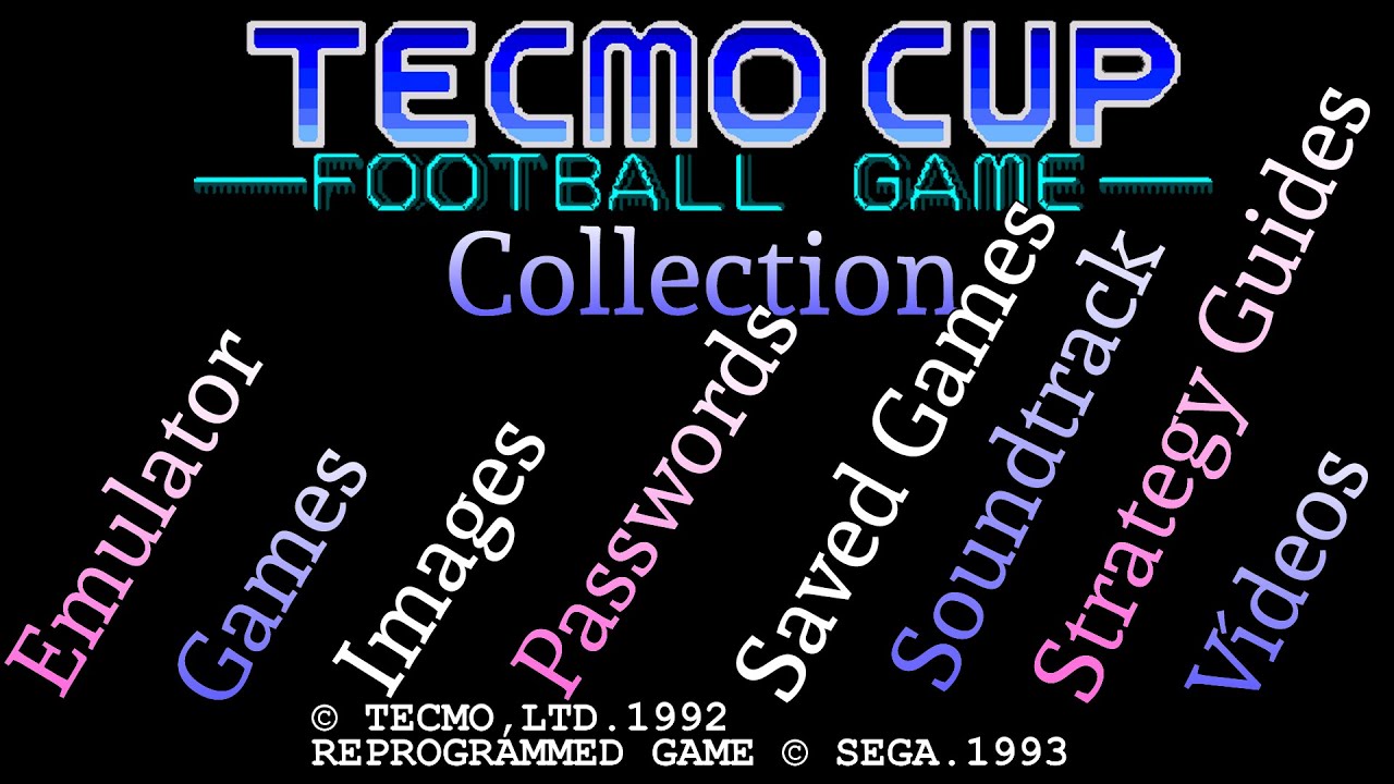 Tecmo Cup Football Game ~Collection~ Leer Descripción - YouTube