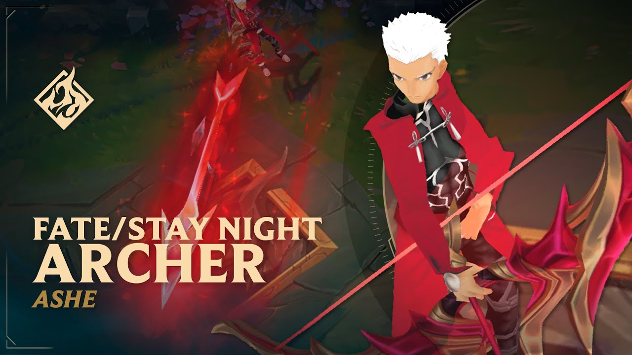 Archer Ashe 🏹💎Fate/Stay Night Edition💎🏹 RuneForge—LoL Custom Skins ...