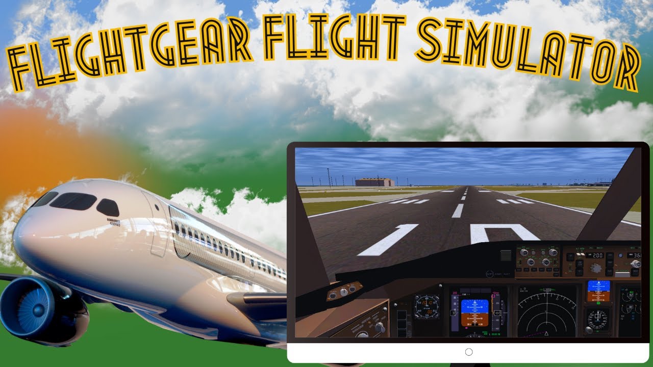 ️HOW to INSTALL FlightGear Flight Simulator PC🚦Laptop DOWNLOAD TUTORIAL ...
