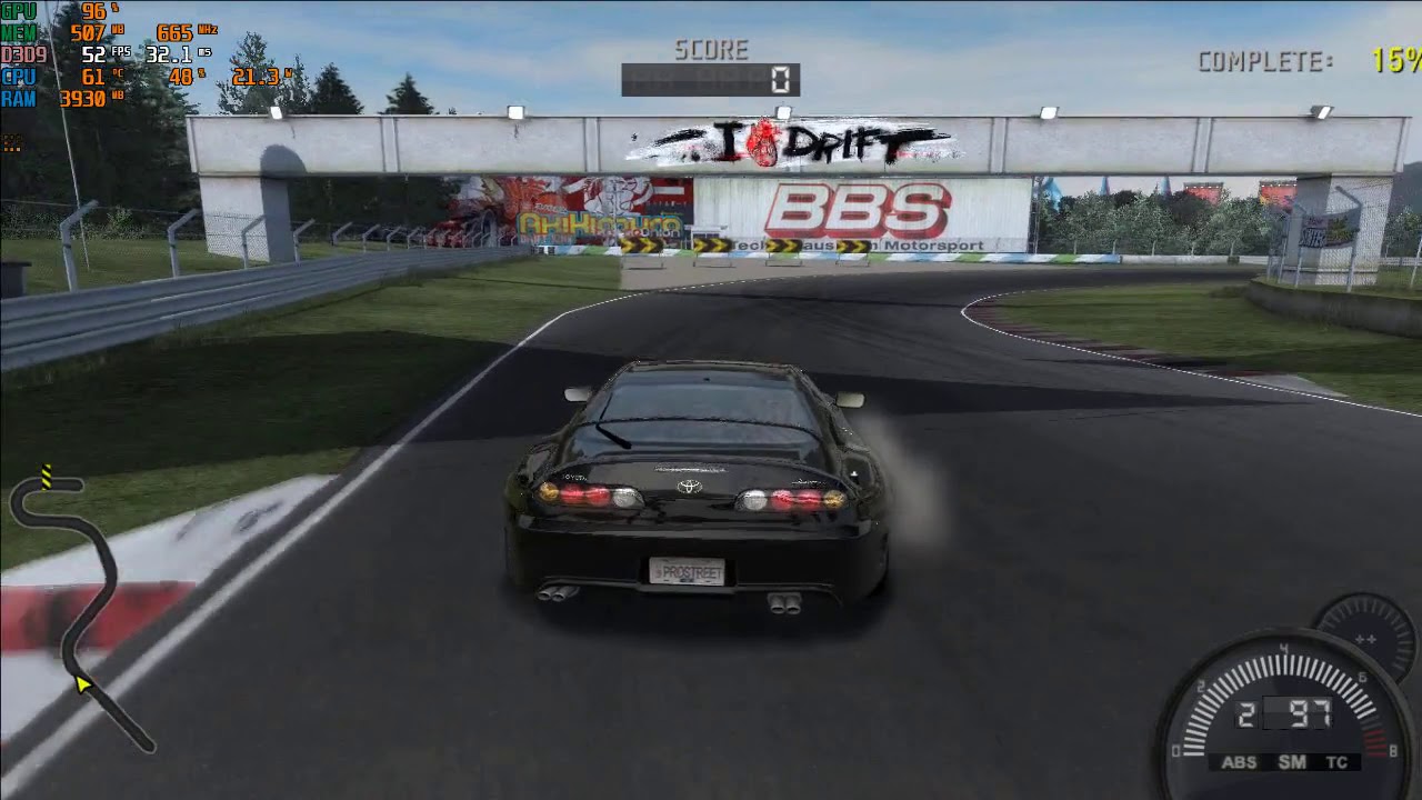 NFS Pro Street - Supra - drift - YouTube