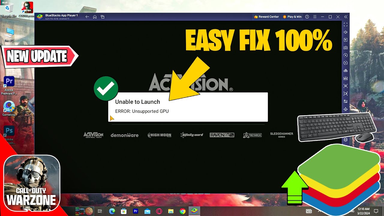 Unsupported GPU Warzone Mobile Fixed 📈 Unable To Launch Call Of Duty ...