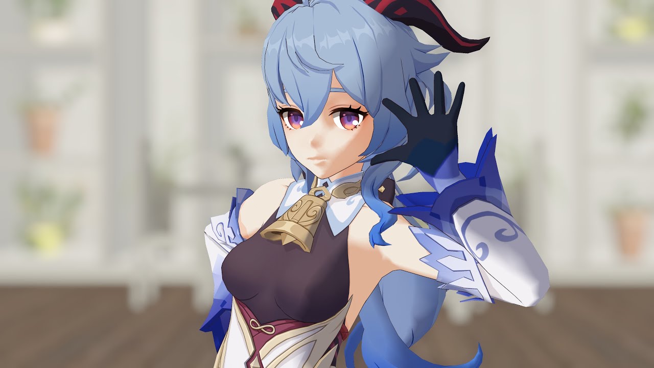 【4K / Genshin Impact MMD】Ganyu / Make You Happy - YouTube