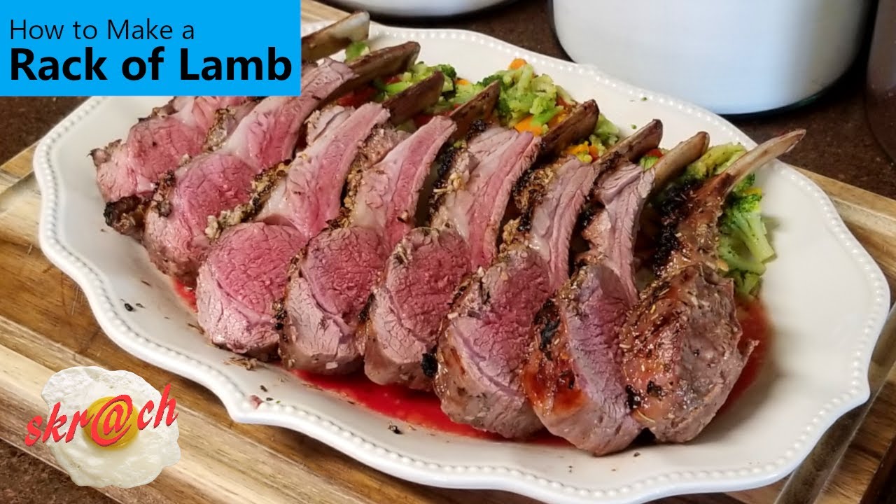 How to Make a Rack of Lamb - YouTube