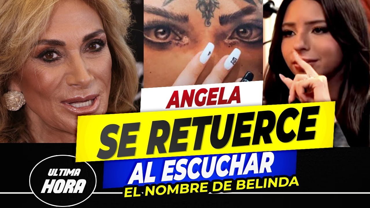 🙄💔Adela Micha LE RECUERDA Angela LOS TATUAJES que Nodal SE HIZO X ...