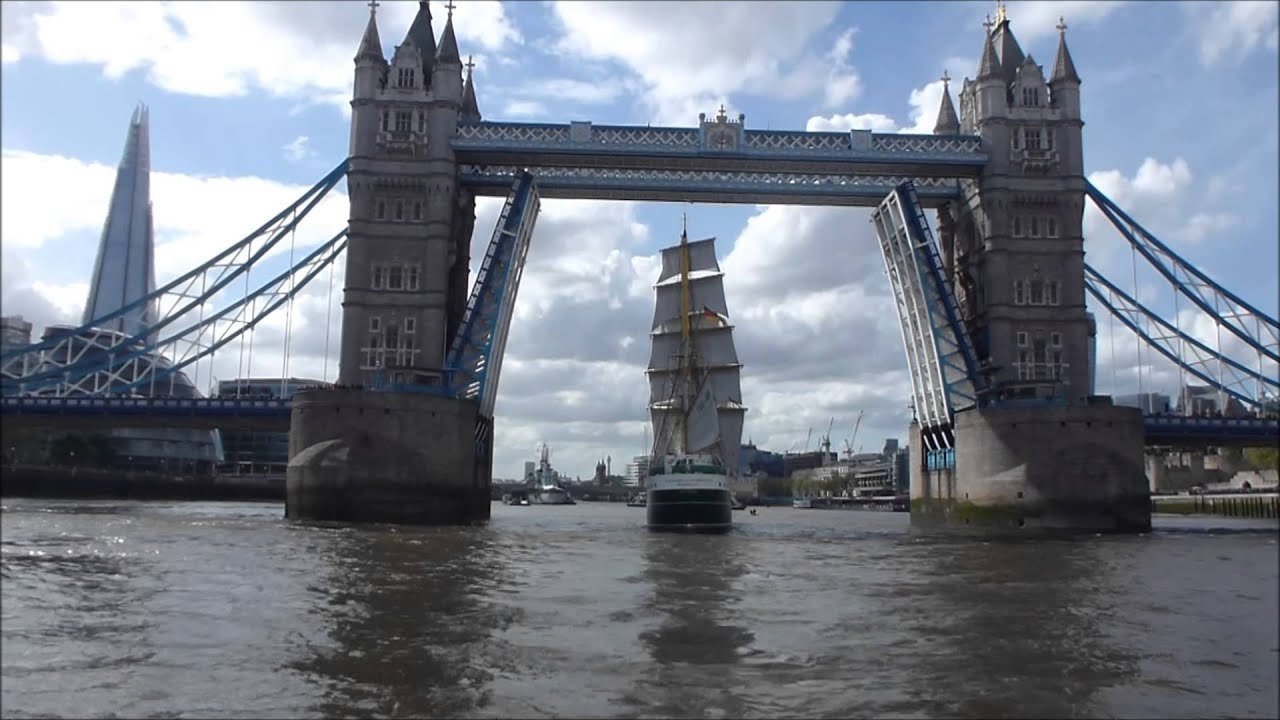 Tall ship Tower Bridge - YouTube