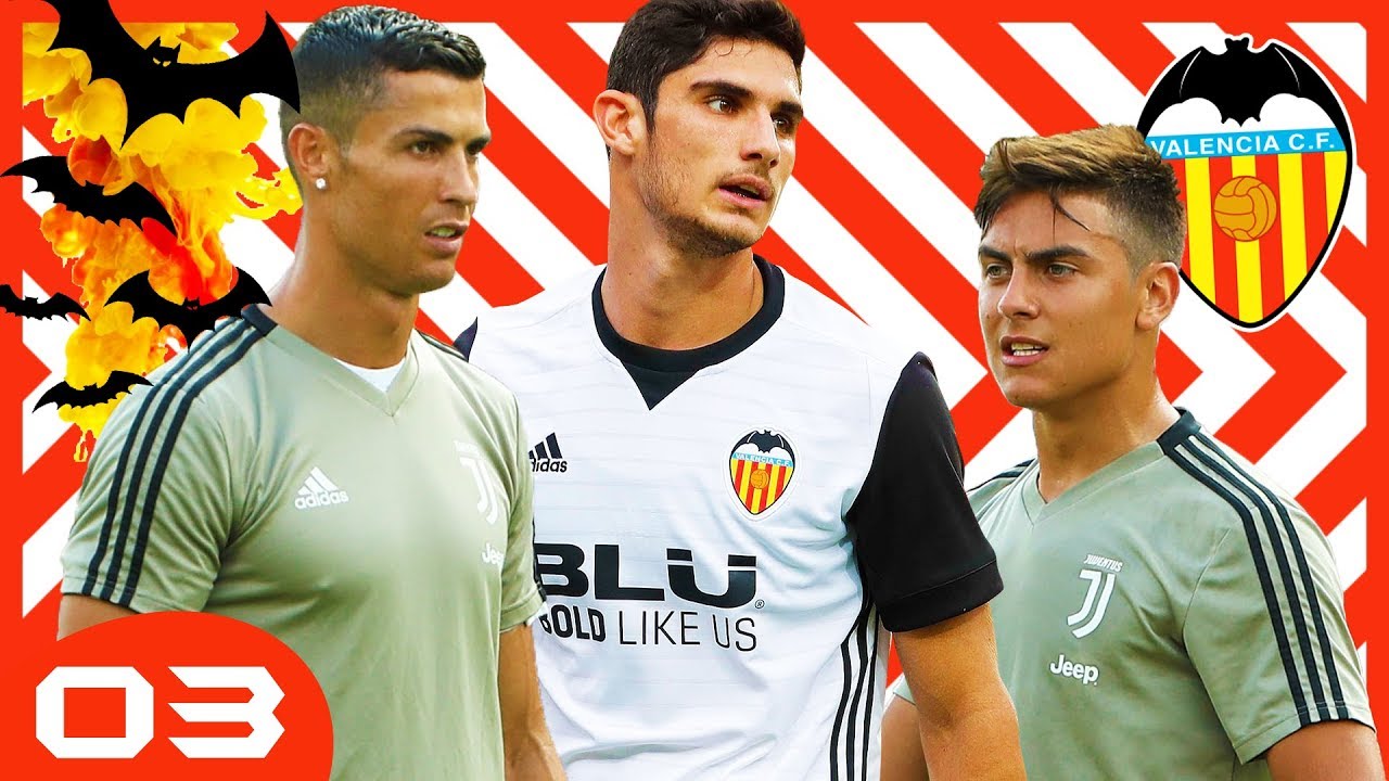 VALENCIA VS. DYBALA E CR7 NA CHAMPIONS! | FIFA 19 - Modo Carreira ...
