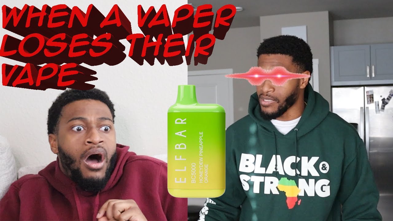 When A Vaper Loses Their Vape - YouTube