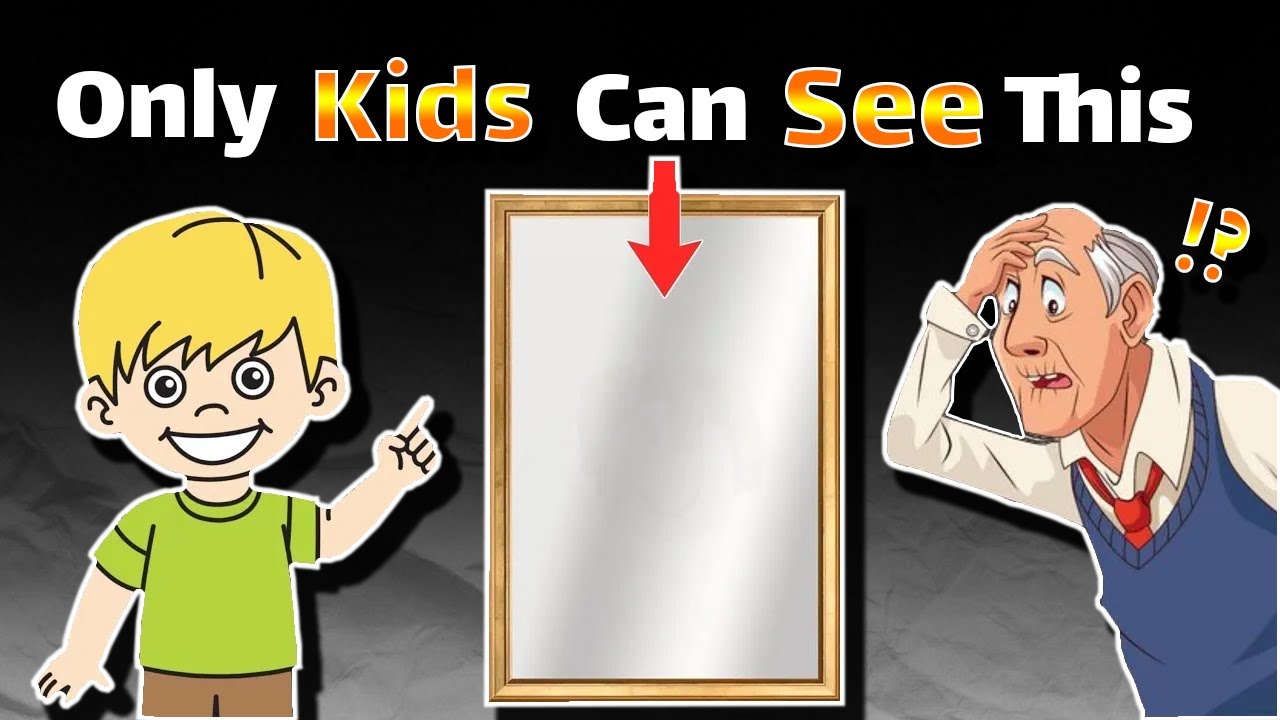Only Kids Can See Something In This Mirror...(Hurry Up!) - YouTube