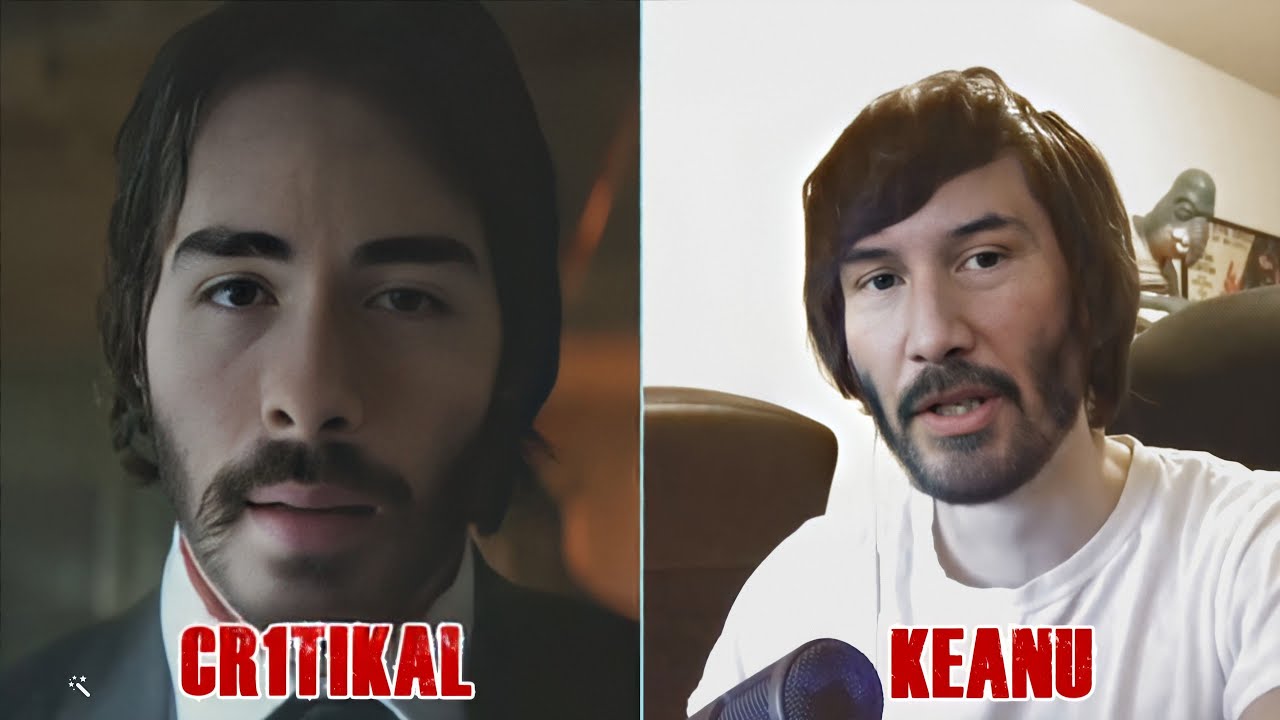 Keanu Reeves & Moist Cr1tikal Switch Lives [DeepFake] - YouTube