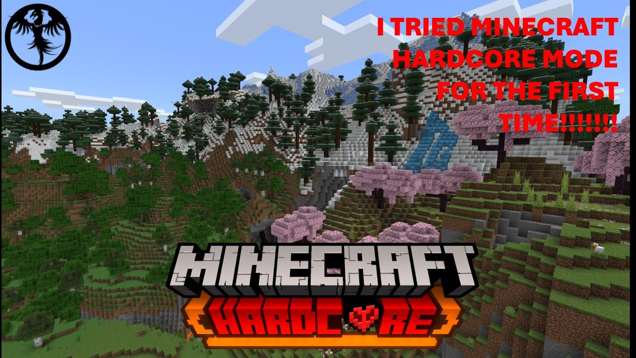 I TRIED MINECRAFT HARDCORE MODE FOR THE FIRST TIME!!!!!!! - YouTube