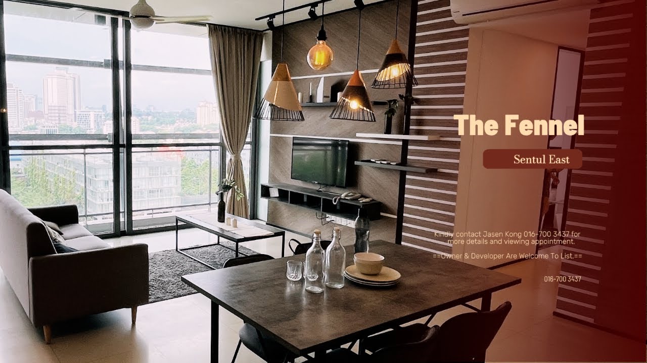 The Fennel Fully Furnish - Near LRT Station at Sentul East I Good ...