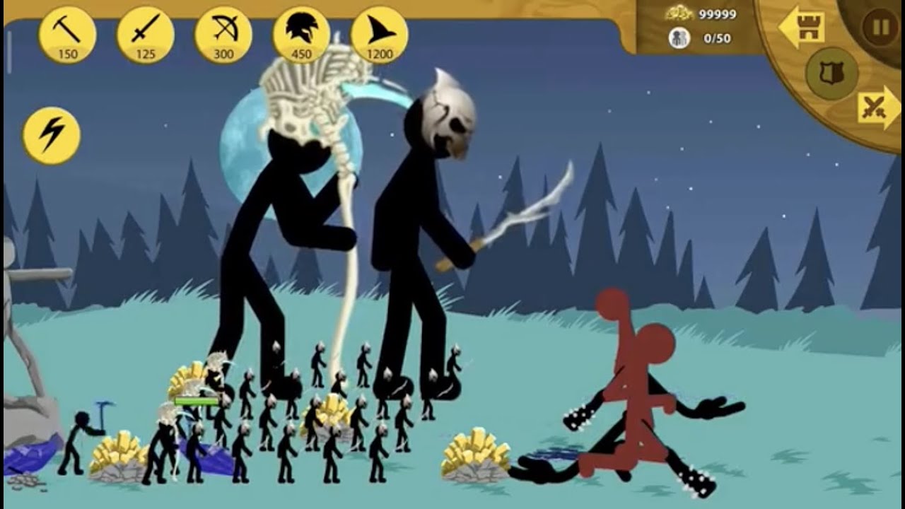 Boss Magikill Leading War - Stick War: Legacy - YouTube