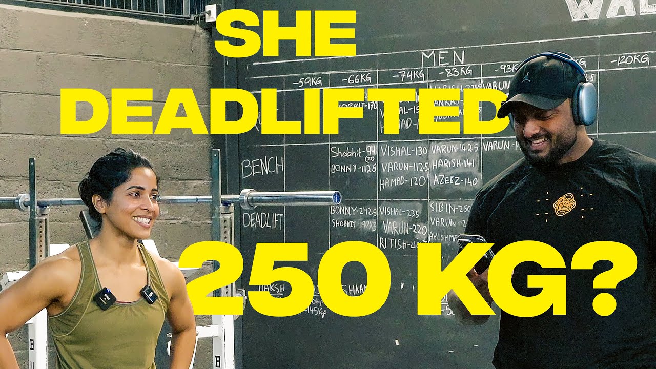 NITHYA NEELAMPATH DEADLIFTS 250KG???: THE CUT EP. 2 - YouTube
