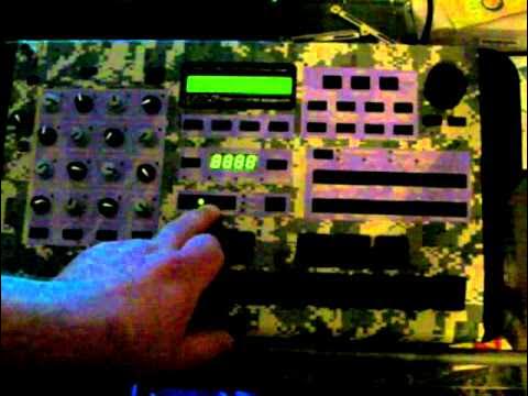 E-mu Mp-7 Command Station diagnostic mode - YouTube