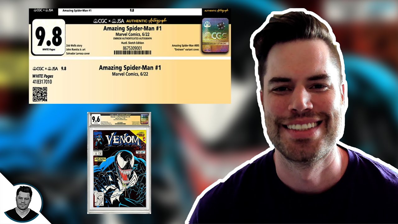 New CGC JSA Labels! - YouTube