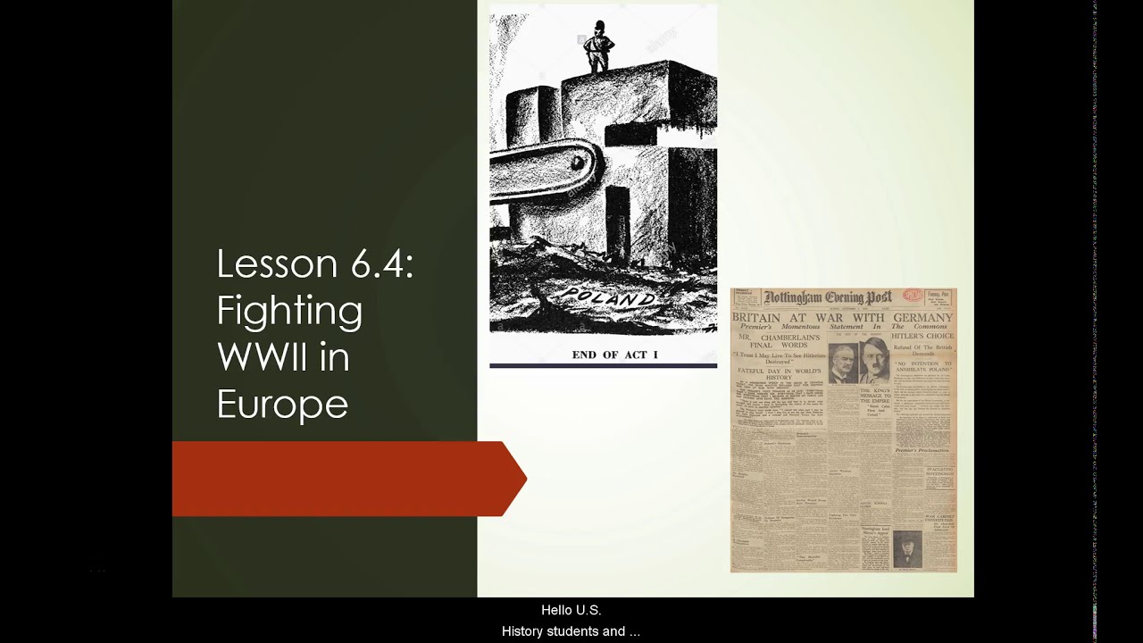 WWII in the European Theater | Unraveling the Crucible of War | High ...