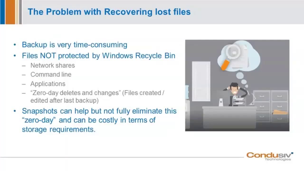 Webinar: Condusiv Technologies' New Undelete 11 (2019.03.13) - YouTube