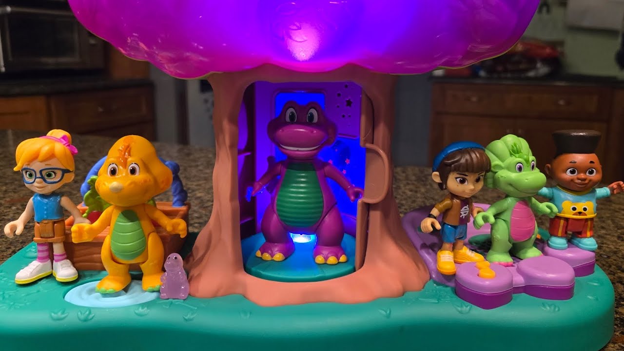 Barney's World Lights & Sounds Treehouse Playset (audio only) - YouTube