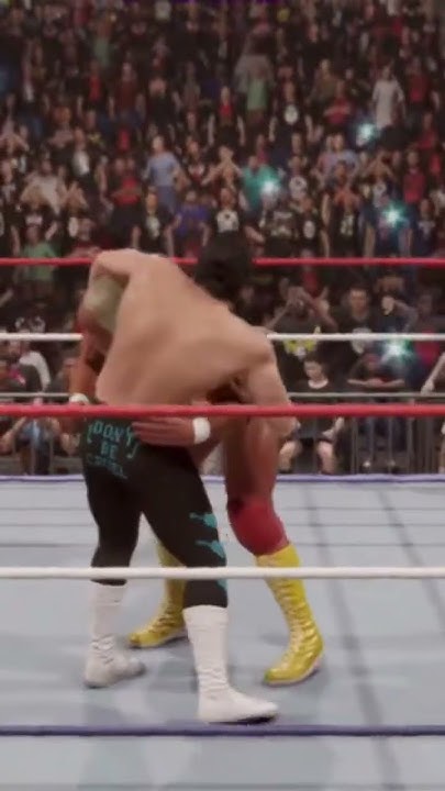 The Honky Tonk Man takes Hulk Hogan for a Swing - WWF Saturday Night Main Event 1989. WWE 2K24 ...