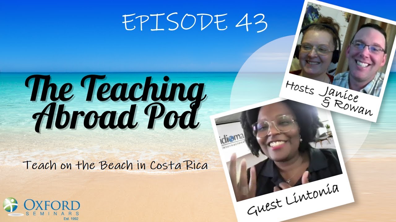 Teach on the Beach in Costa Rica - The Teaching Abroad Pod (Episode 43 ...
