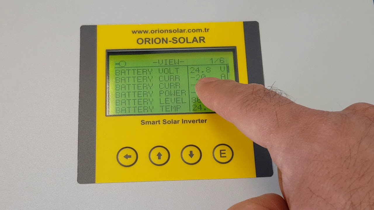 Mppt Akıllı Solar İnverter, Orion SV3000-MPPT - YouTube